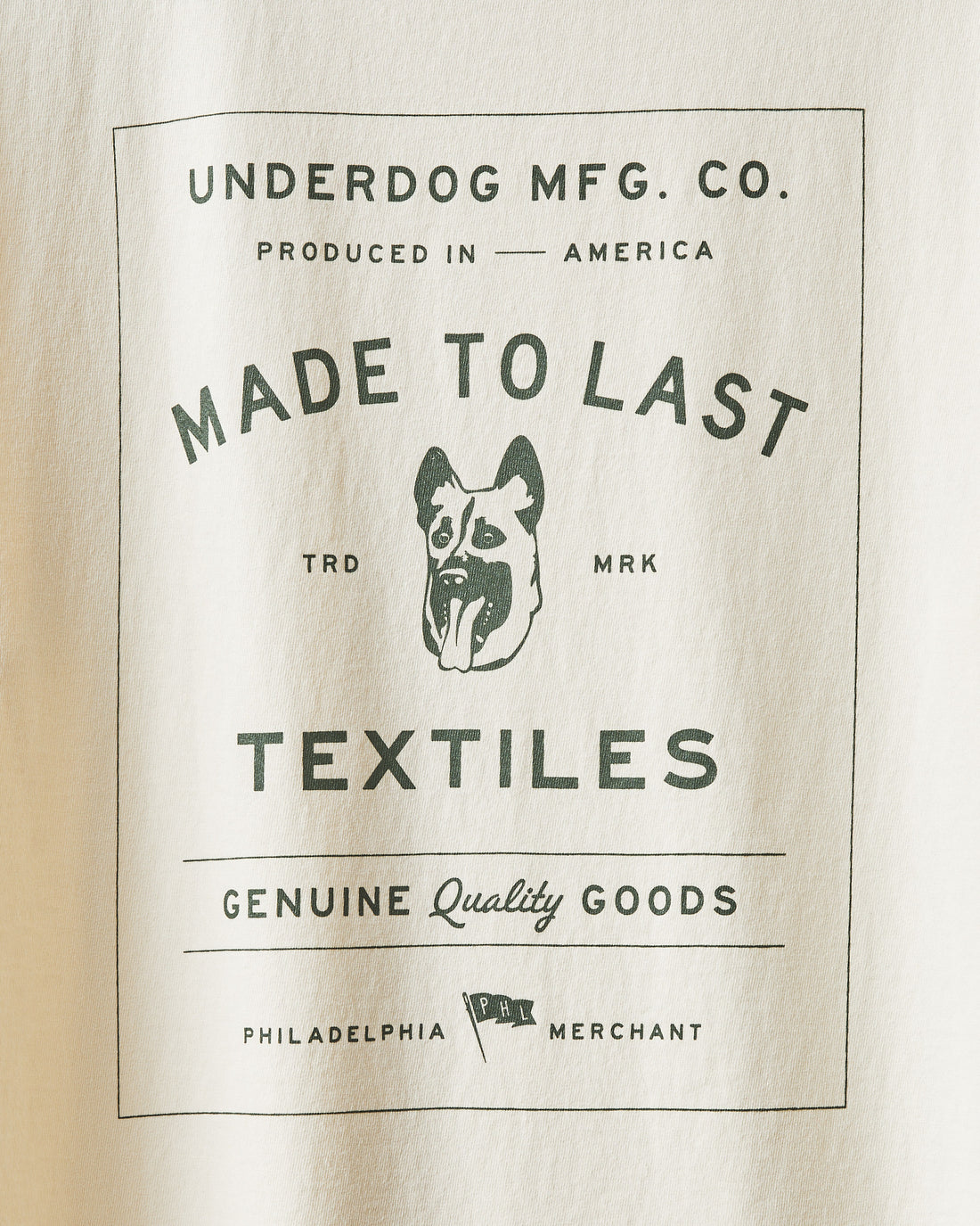 UNDERDOG APPAREL MFG CO GRAPHIC TEE – Underdog Apparel